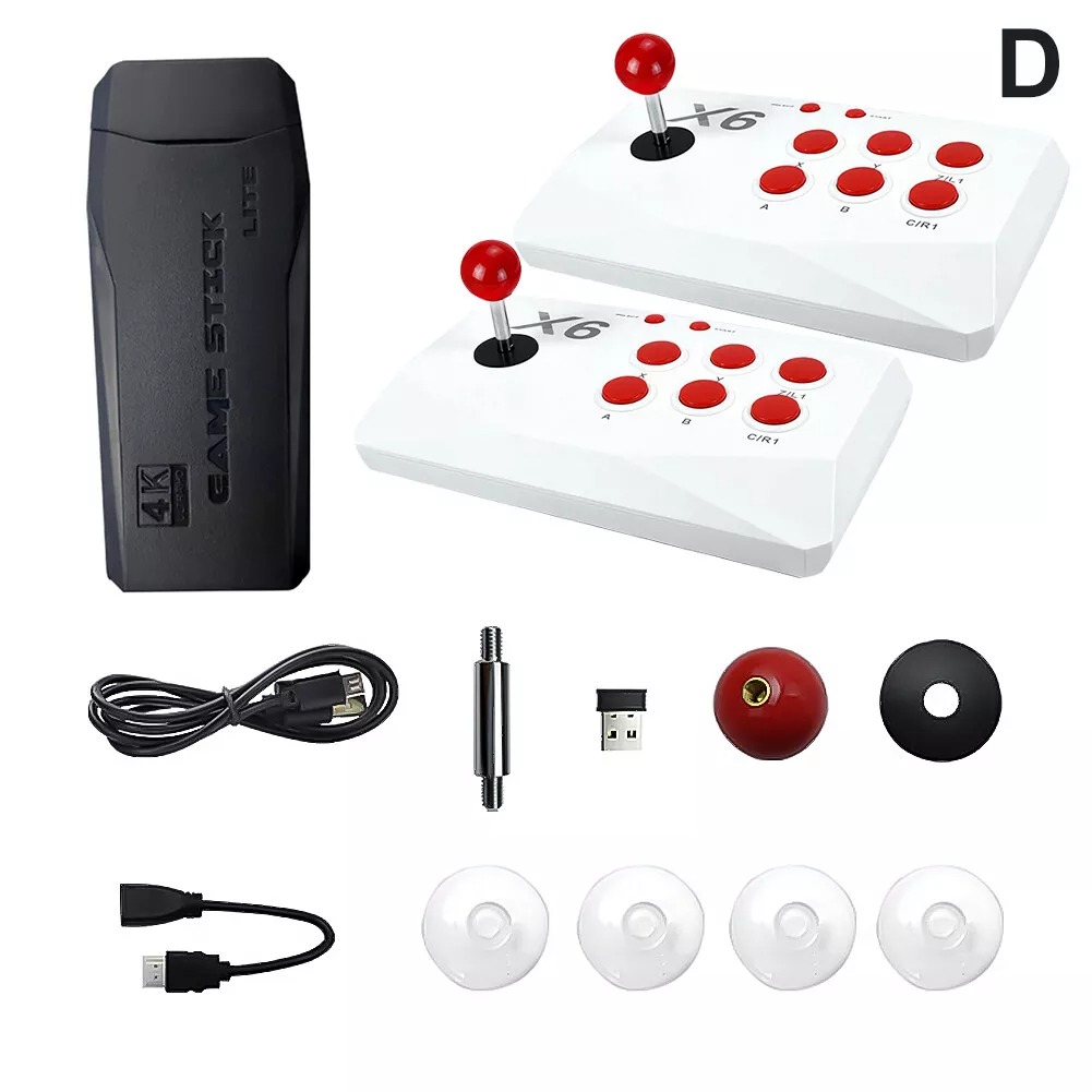 X6 Retro Game Console 64gb With Double Arcade Joystick 20,000+ Games ...